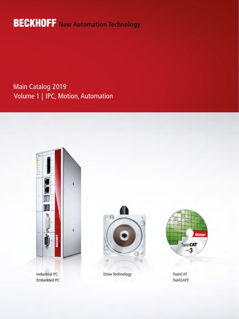 Beckhoff Main Catalog 2019 Volume1 | PDF | Personal Computers ...