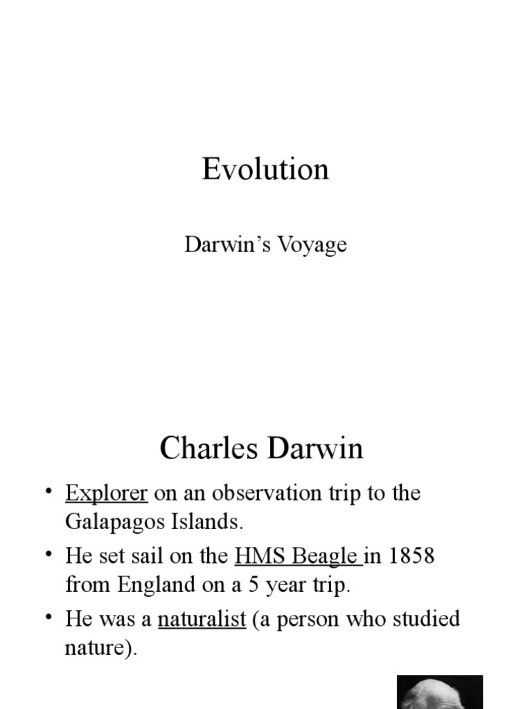Darwin's Galapagos Voyage Insights | PDF | Genetic Diversity | Evolution
