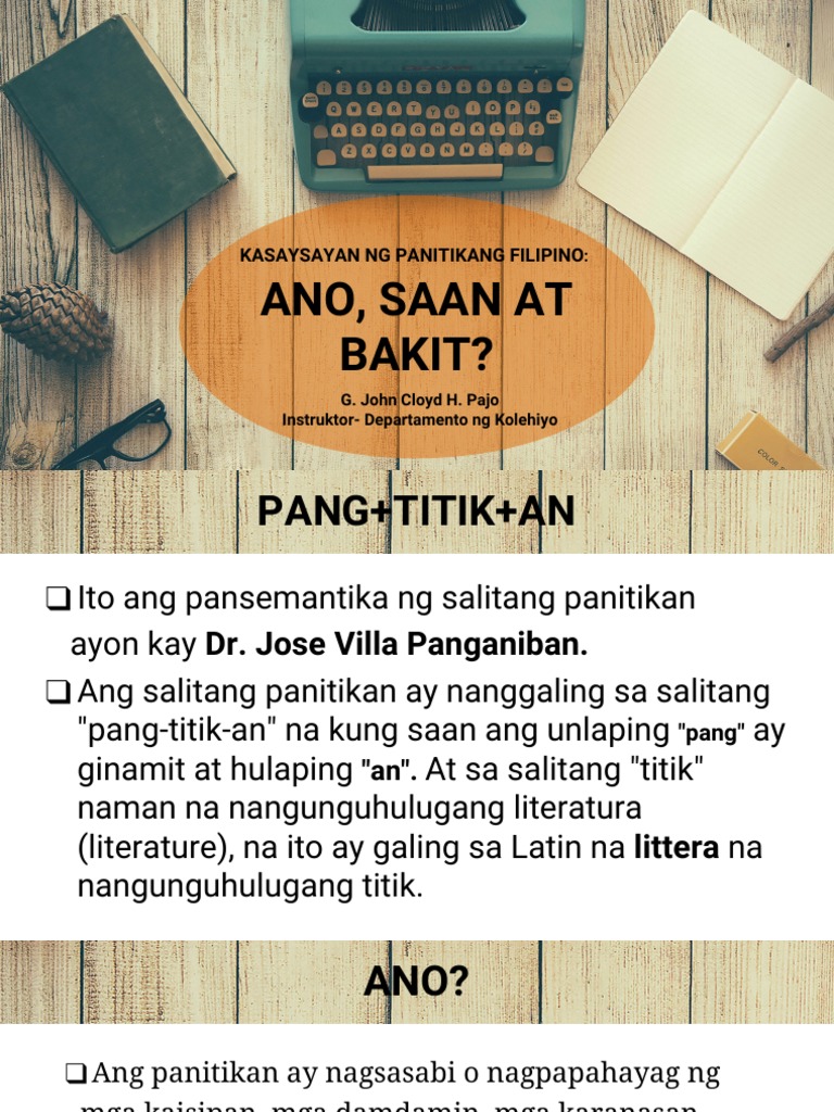 Panitikan | PDF
