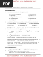 Worksheets On Naming Ethers | PDF