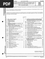 Iso 1328-1 - Cylindrical - Gears | PDF | Engineering Tolerance | Distance
