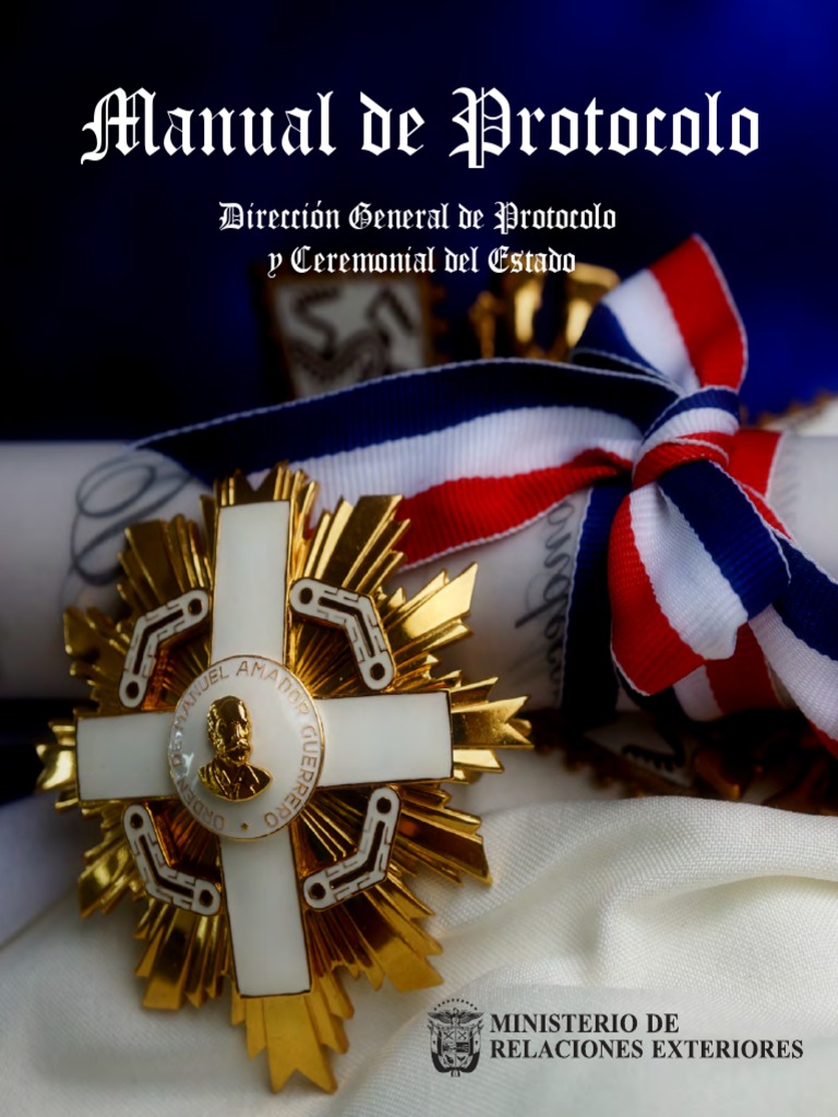 MANUAL Protocolo de Estado (Tedeum) PDF | PDF | Panamá | Diplomático