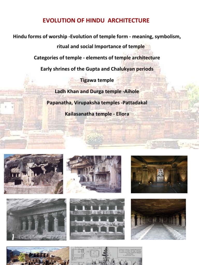 Evolution of Hindu Temple Architecture | PDF | Architectural Design ...