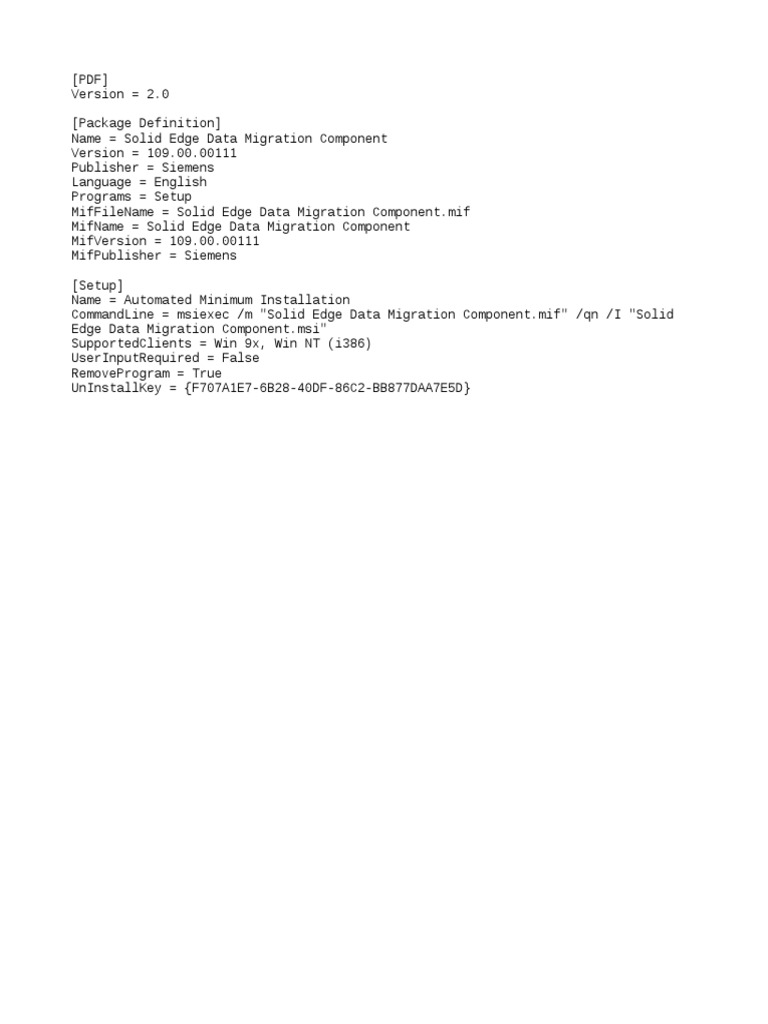 Solid Edge Command PDF | PDF