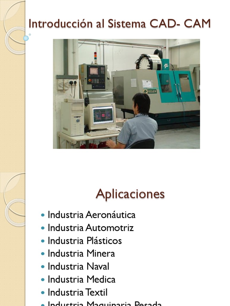 Introduccion Al Cad - Cam 1 | PDF | Software | Diseño