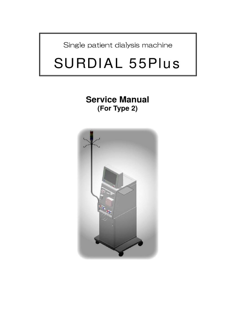 Nipro Surdial 55+ Dialysis Machine - Service Manual PDF | PDF ...