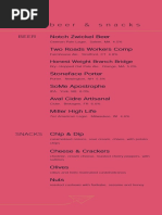 Bar Requisition Sheet | PDF