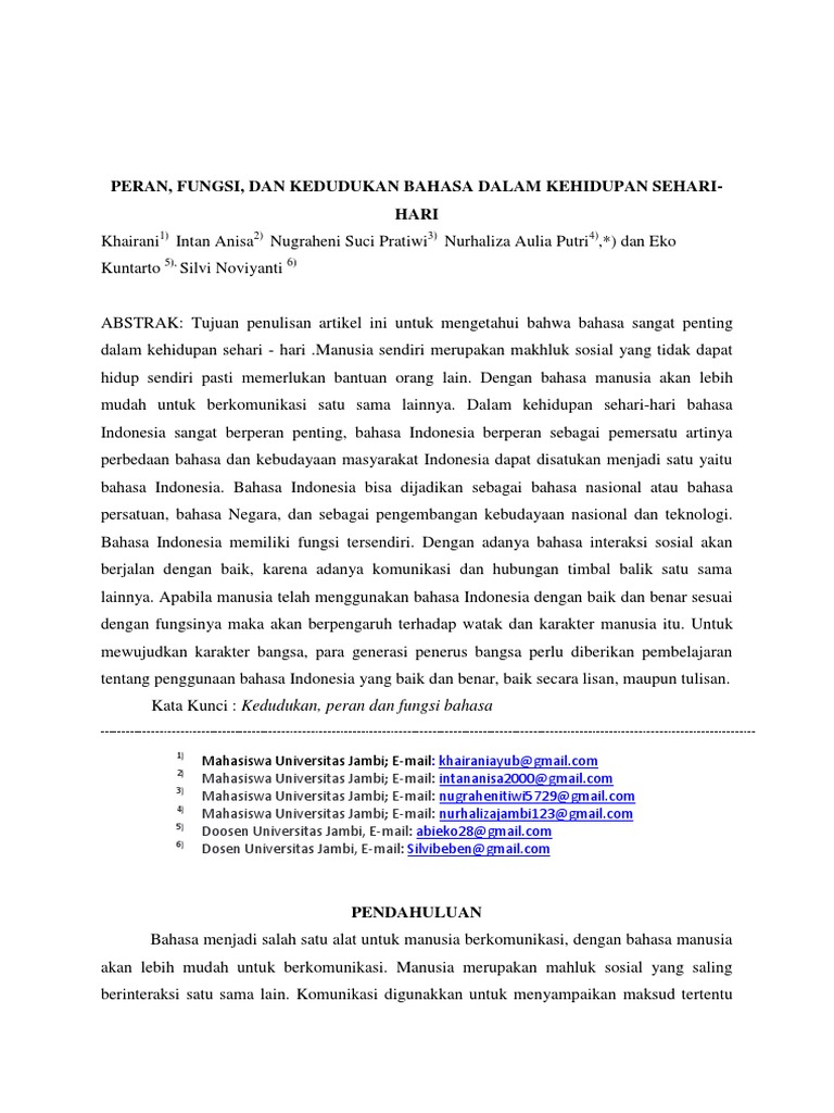 Intan Anisa Ramadani - A1D118035 - R-001 PDF | PDF | Seni & Disiplin Bahasa