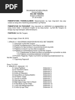 Mock Trial Script Tagalog Halimbawa at Kahulugan | PDF