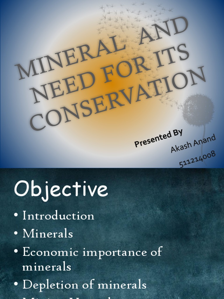 Minerals and Its Conservation12222 | PDF | Minerals | Resource Depletion