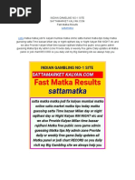 Satta Family | PDF