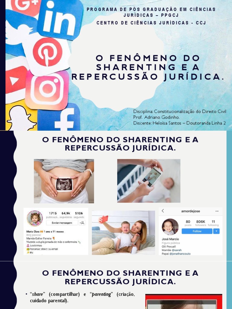 O Fenômeno Do Shareting e A Repercussão Jurídica | PDF | Moralidade ...