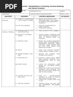 Gas Cutting and Welding Safety JHA | PDF | Welding | Construction