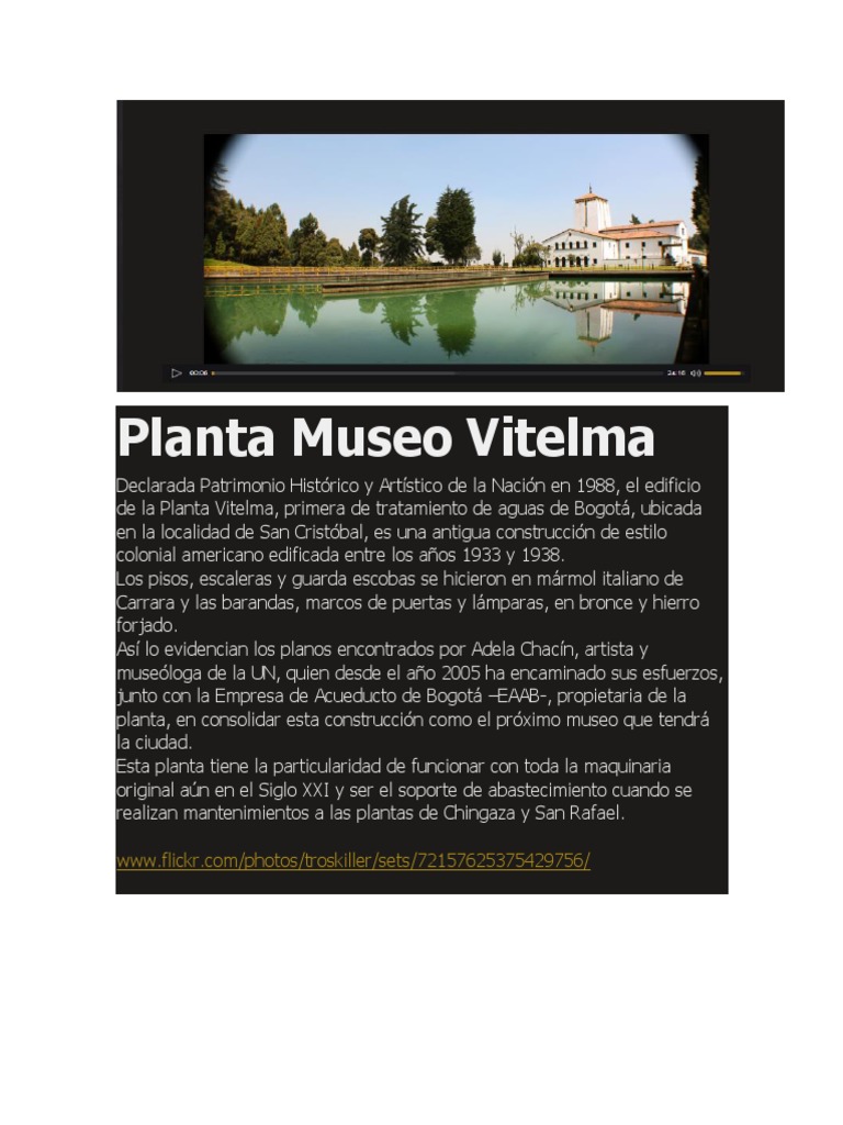Planta Museo Vitelma | PDF