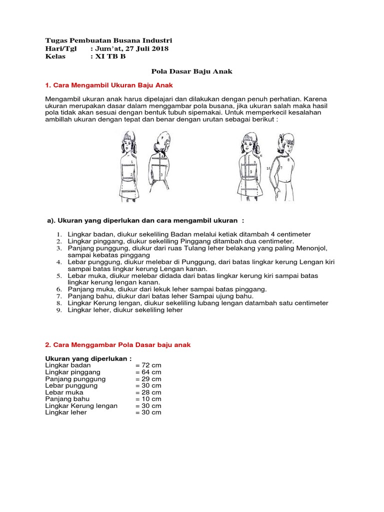 Pola Dasar Anak | PDF