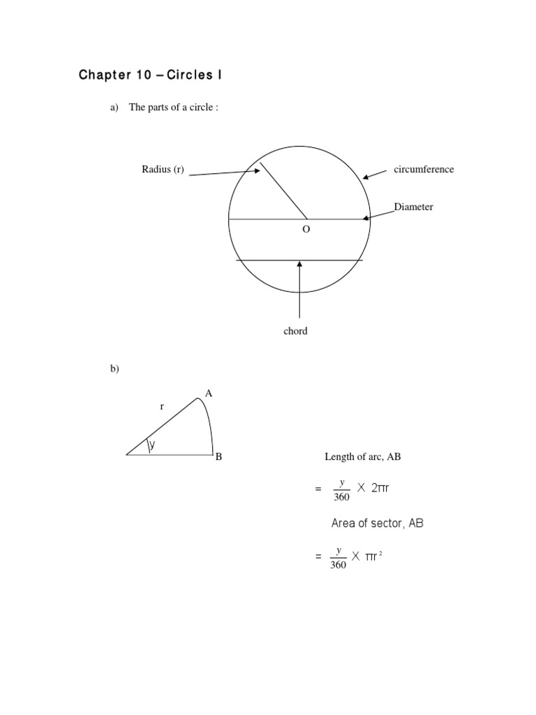 Understanding Circle Geometry Basics | PDF