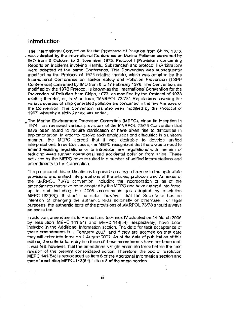 Marpol 73 - 78 en PDF | PDF