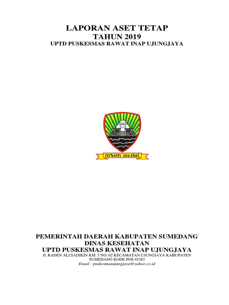 Cover LAPORAN ASET TETAP | PDF