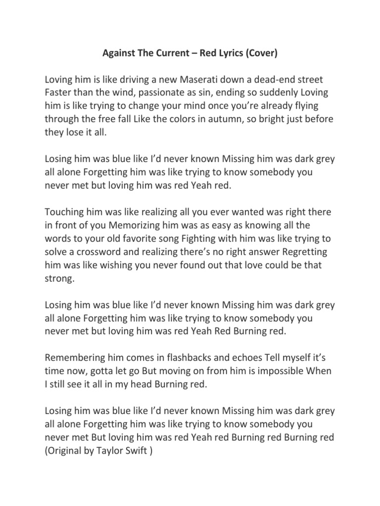 Against The Current | PDF