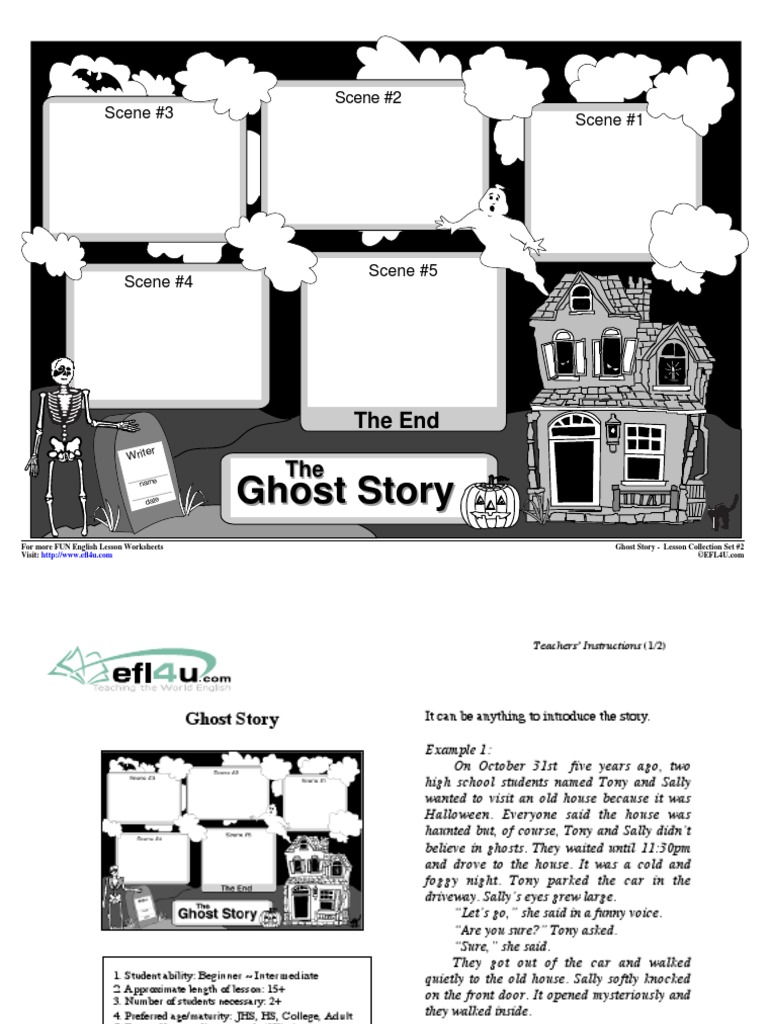 Ghost Story | PDF | Adverb | Adjective