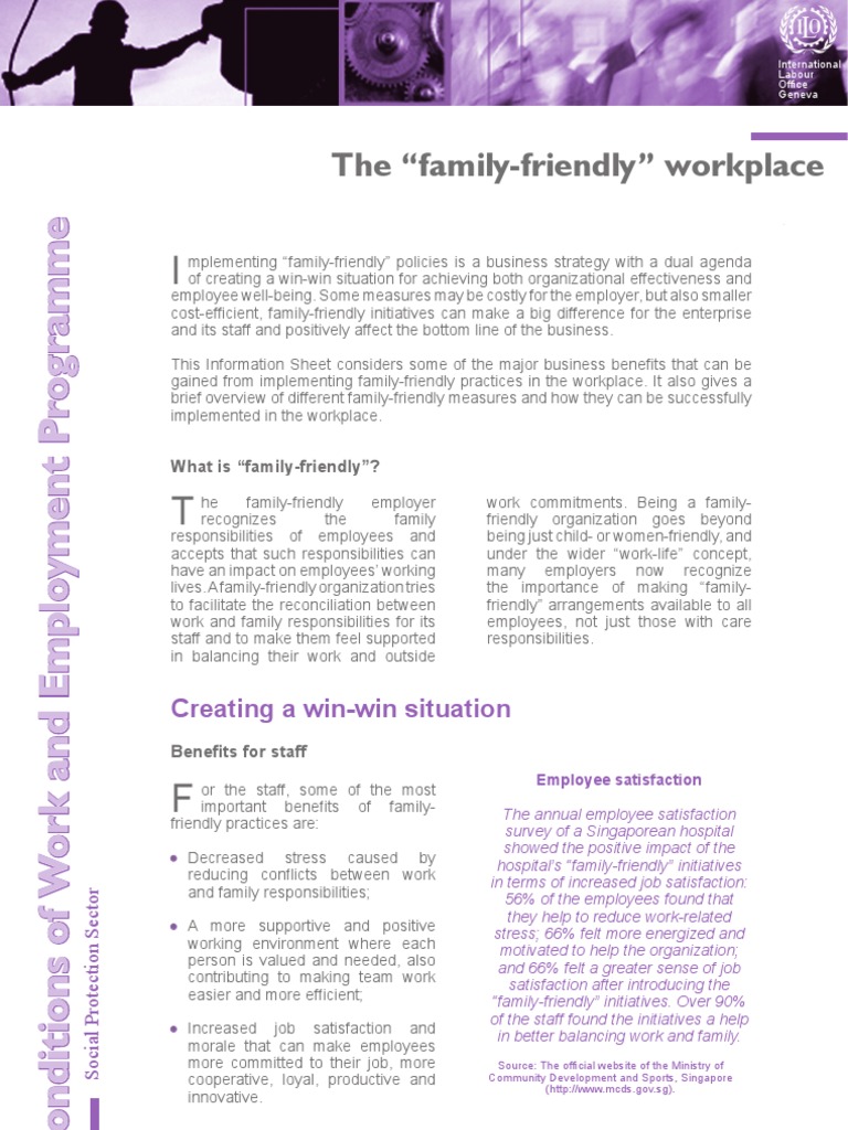 Family Friendly Policy | Work–Life Balance | Job Satisfaction