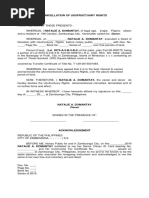 Affidavit of Nearest Kin | PDF