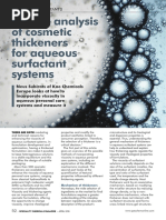 Dow Surfactants: Reference Chart | PDF | Surfactant | Emulsion