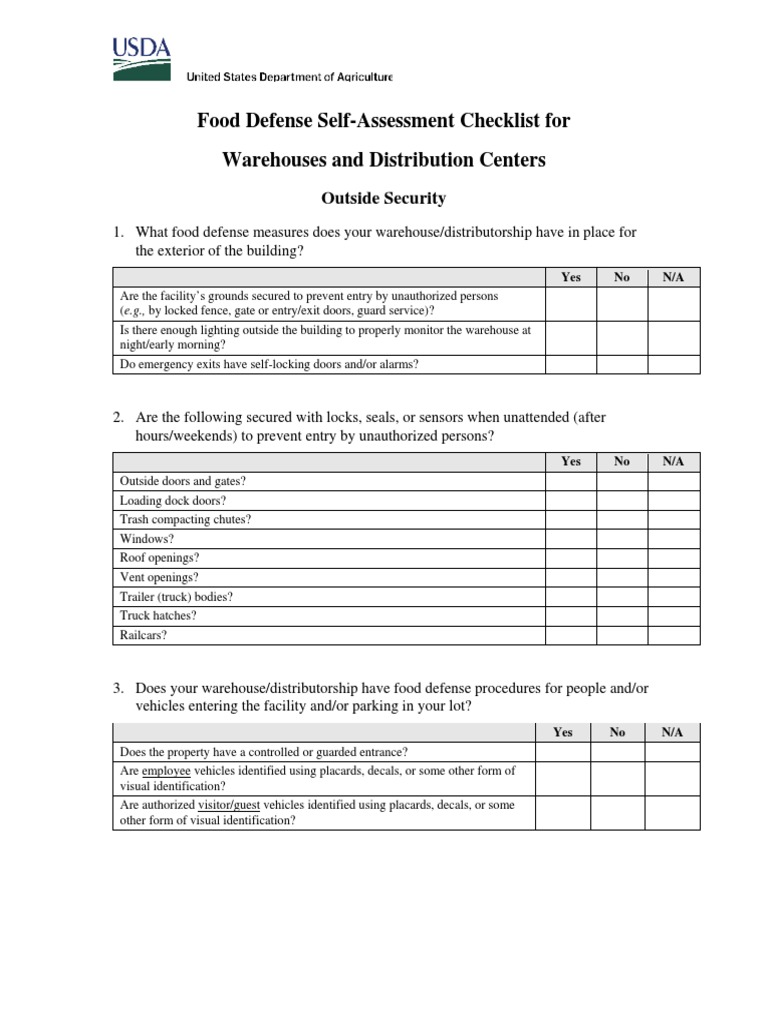 Warehouse Center Checklist 2 | PDF | United States Postal Service ...