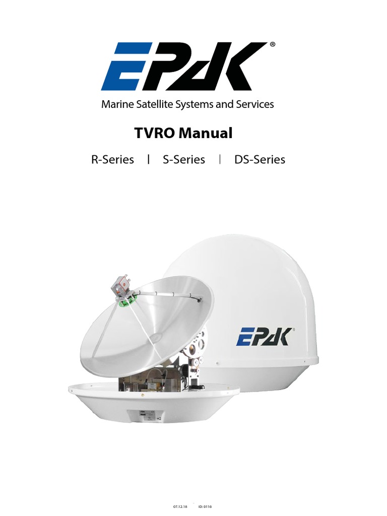 EPAK TVRO Manual PDF | PDF | Antenna (Radio) | Global Positioning System