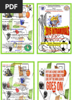 Intramurals Program Sample | PDF | Cultural Conventions