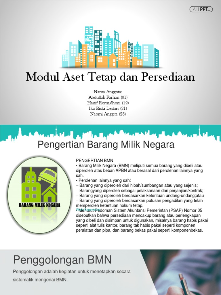 Modul Aset Dan Persediaan | PDF