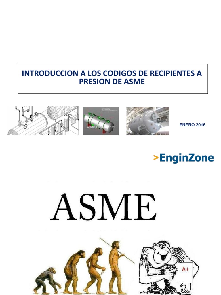 Introduccion A Los Codigos ASME - 19 Enero | PDF | Ingeniería | Science