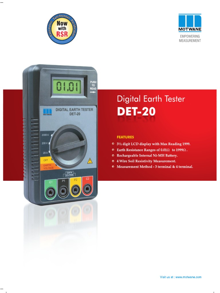 DET-20 Manual | PDF