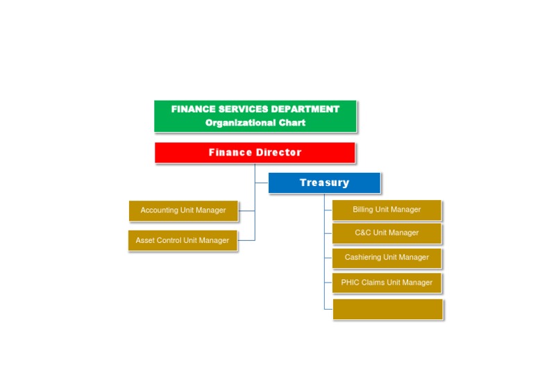 Finance Department Org Chart | PDF