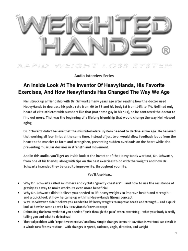 Heavyhands | PDF | Weight Training | Strength Training