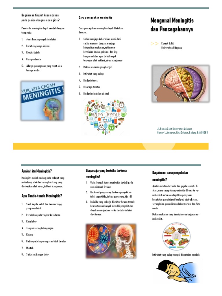 Leaflet Meningitis | PDF