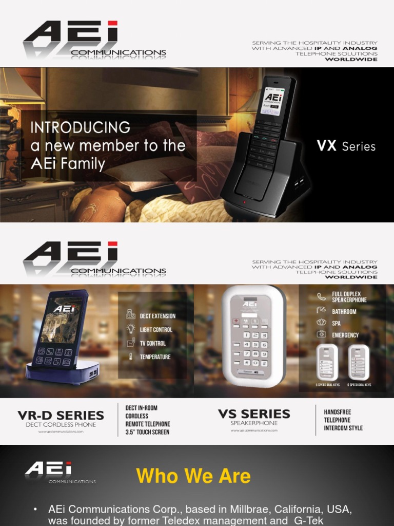 AEI Communications Presentation | PDF | Session Initiation Protocol ...