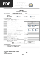 CS Form No. 211 Revised 2018 Medical Certificate | PDF