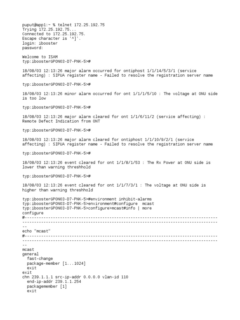 Command Alu | PDF | Network Architecture | Networking Standards