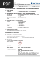 Material Safety Data Sheet | PDF | Dangerous Goods | Superfund