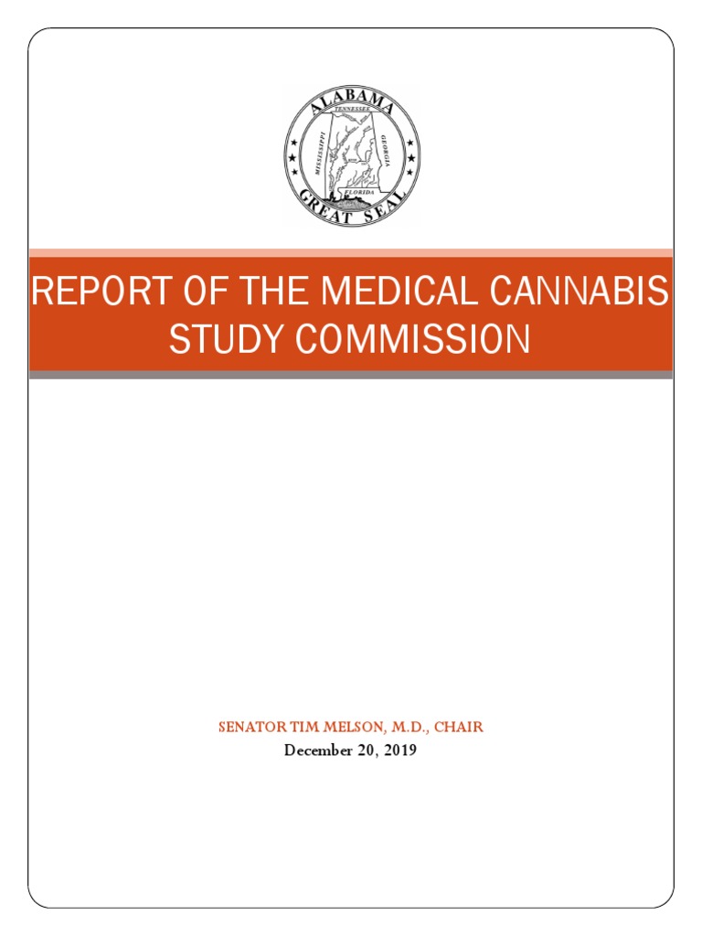 Medical Cannabis Study Commission Report | PDF | Cannabis (Drug ...