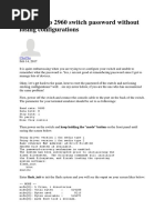 HP 5130 Switch Factory Reset Guide | PDF | Booting | Command Line Interface