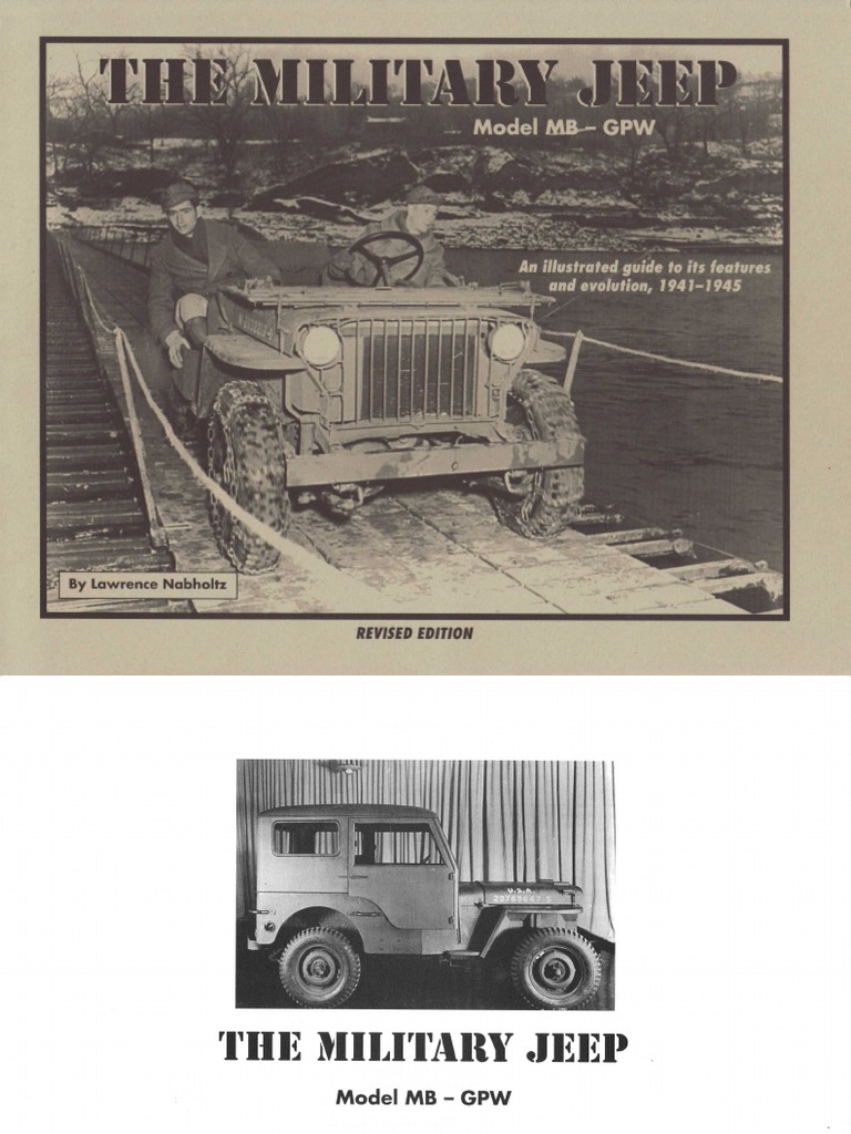 The Military Jeep - Model MB-GPW PDF | PDF