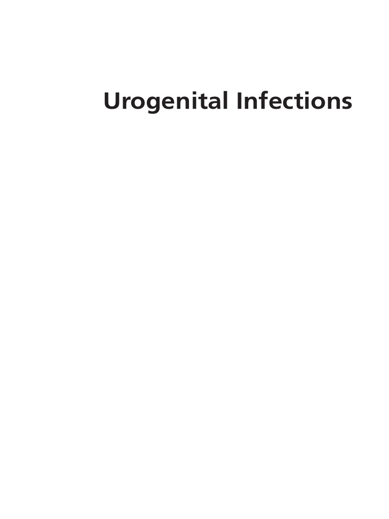 ICUD Urogenital Infections | PDF | Evidence Based Medicine | Urinary ...