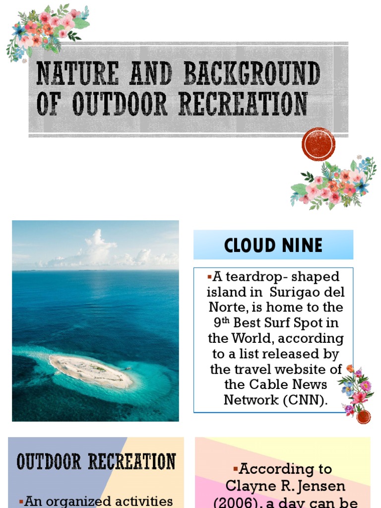 Nature and Background of Outdoor Recreation | PDF | Outdoor Recreation ...