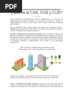 Coeficientes Cos Cus y Cas | PDF