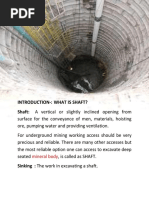 Shaft Sinking | PDF