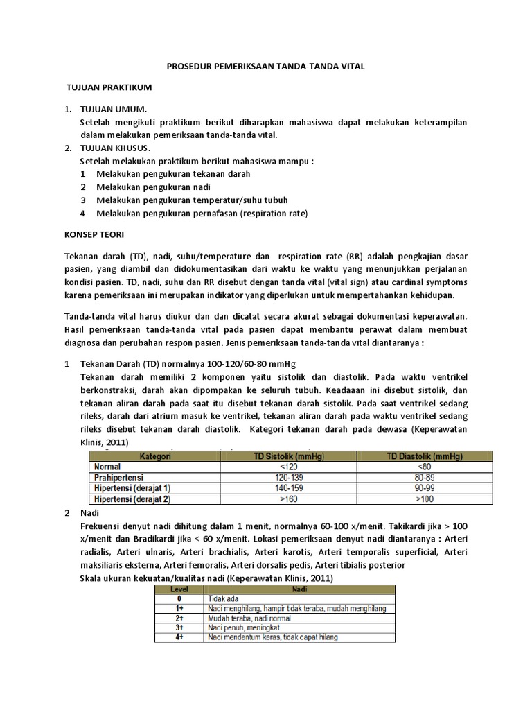 SOP TTV Bayi Dan Anak | PDF