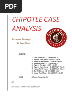 Chipotle Target Market Analysis | PDF | Chipotle Mexican Grill | Foods