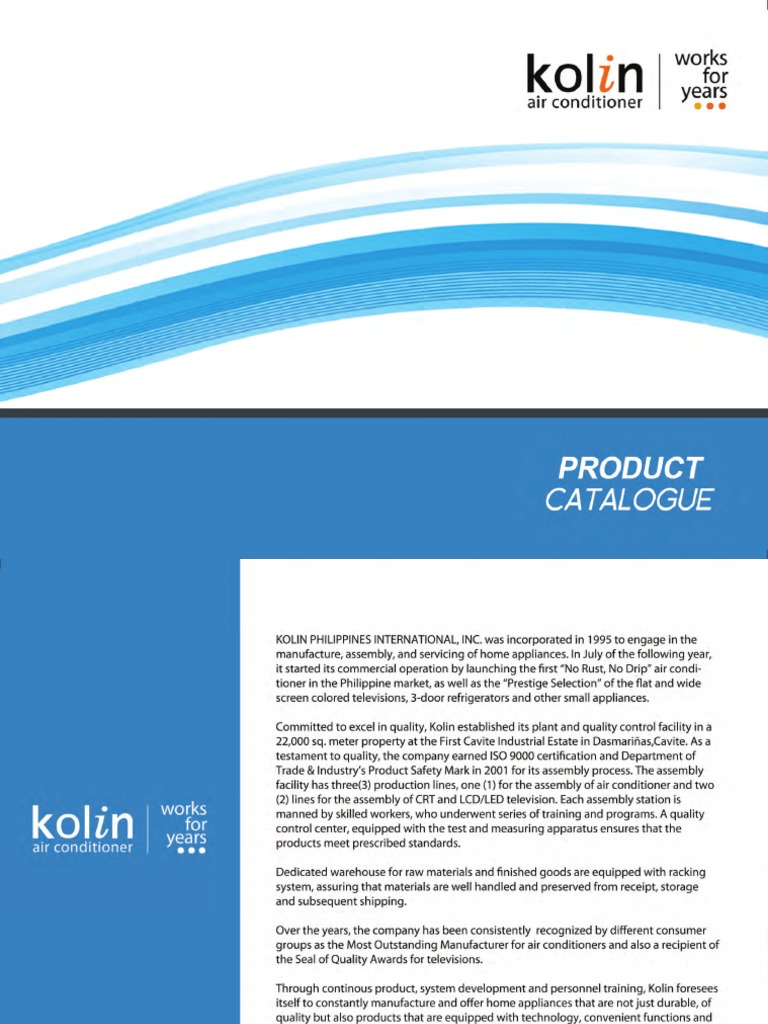 2015 Kolin Catalogue PDF | PDF